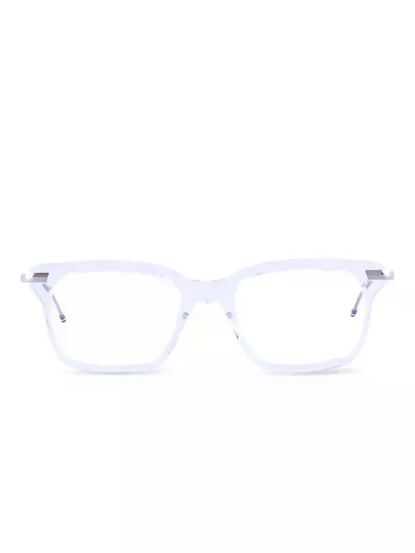 Thom Browne Square Frame Eyeglasses - White