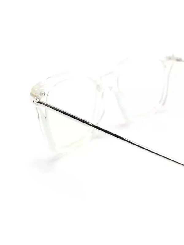 Thom Browne Square Frame Eyeglasses - White