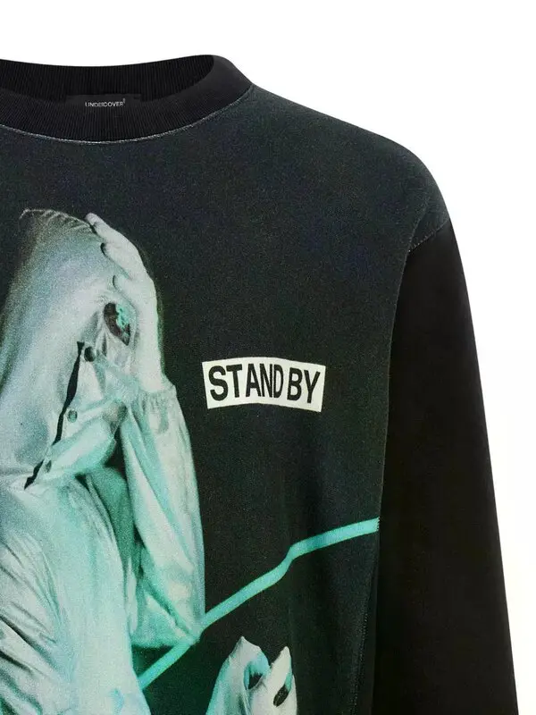 Undercover Heldon Graphic Sweatshirt - Black