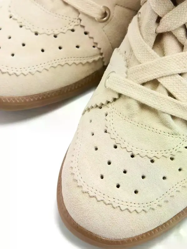 MARANT ETOILE Bobby Perforated Wedge Sneakers