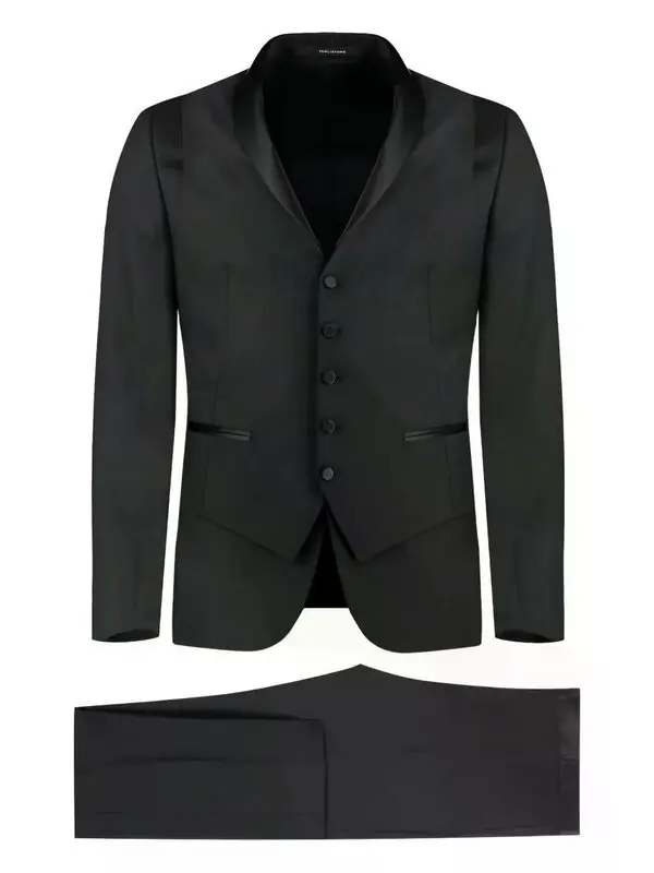 Tagliatore Shawl-collar Single-breasted Suit