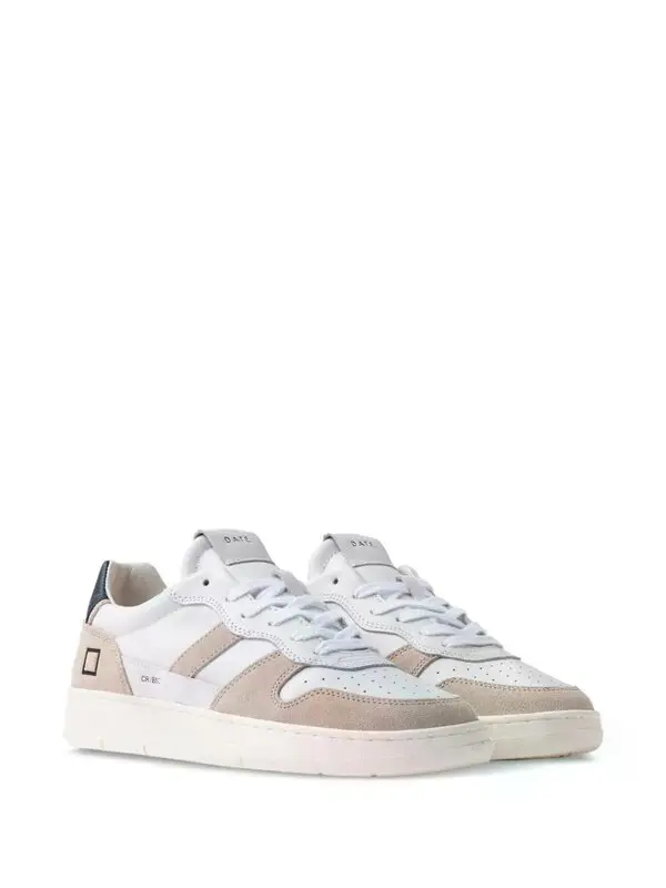 D.a.t.e. Court 2.0 Leather Panel Sneakers