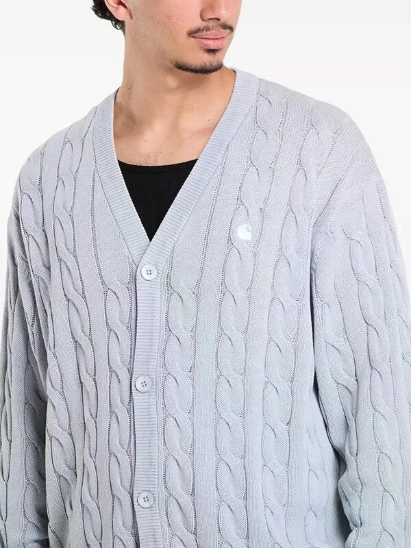 Carhartt Work In Progress Cable-knit Cardigan