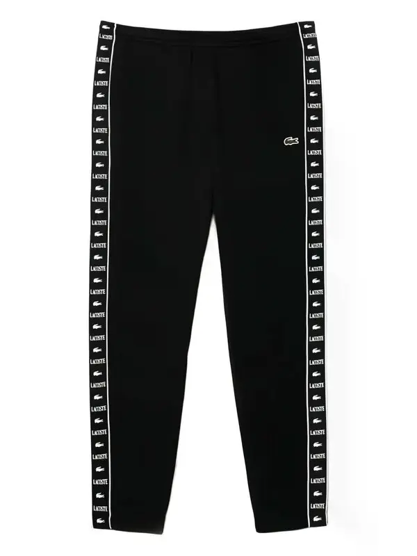 Lacoste Logo-tape Track Pants - Black