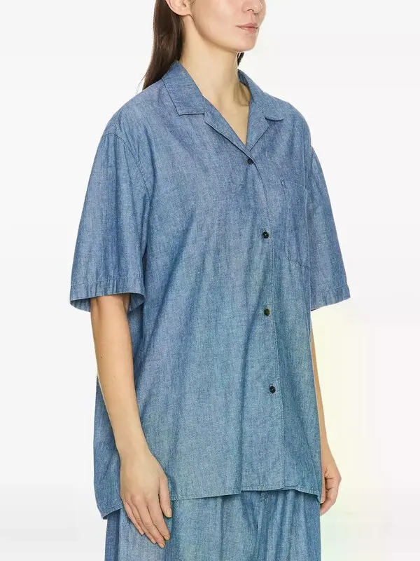 THE ROW Short-sleeve Collared Shirt