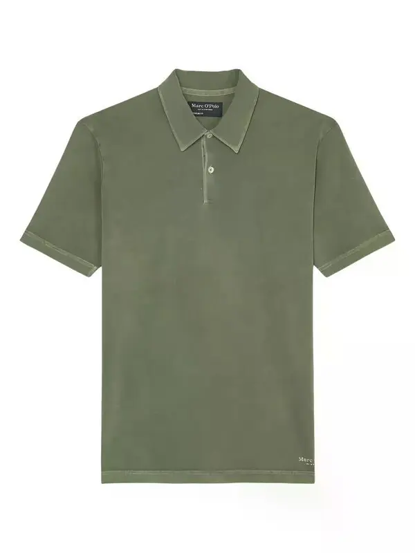 Marc O'polo Cotton Polo Shirt - Green