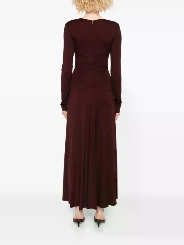 Max Mara Long-sleeve Drawstring Dress