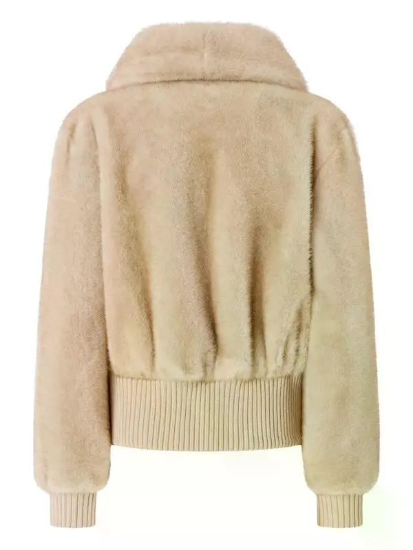 Pinko Faux-fur Jacket - Neutrals