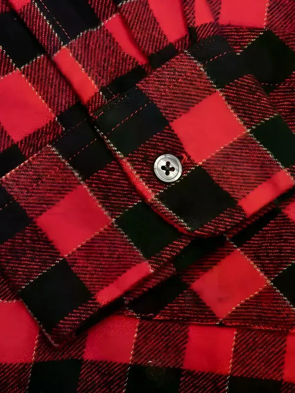 SOUTH2 WEST8 Six-pocket Checkered Shirt