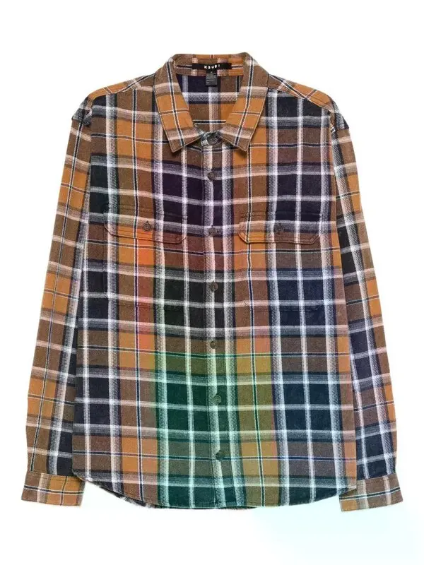 Ksubi Rosebowl Checked Long-sleeve Shirt