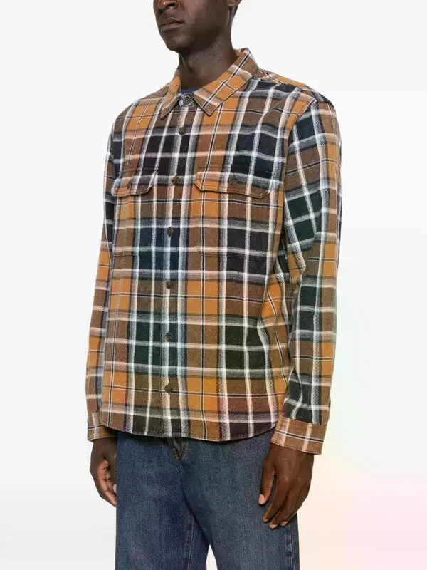 Ksubi Rosebowl Checked Long-sleeve Shirt