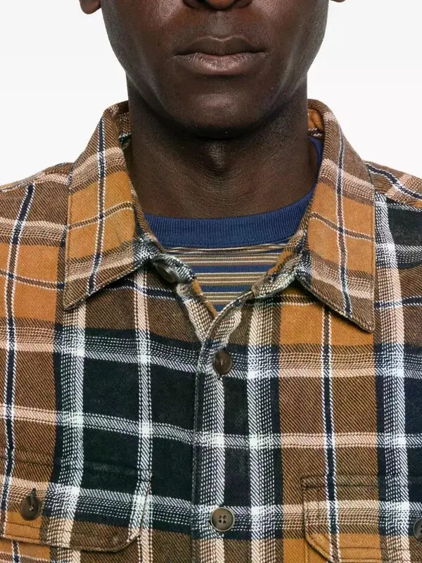 Ksubi Rosebowl Checked Long-sleeve Shirt