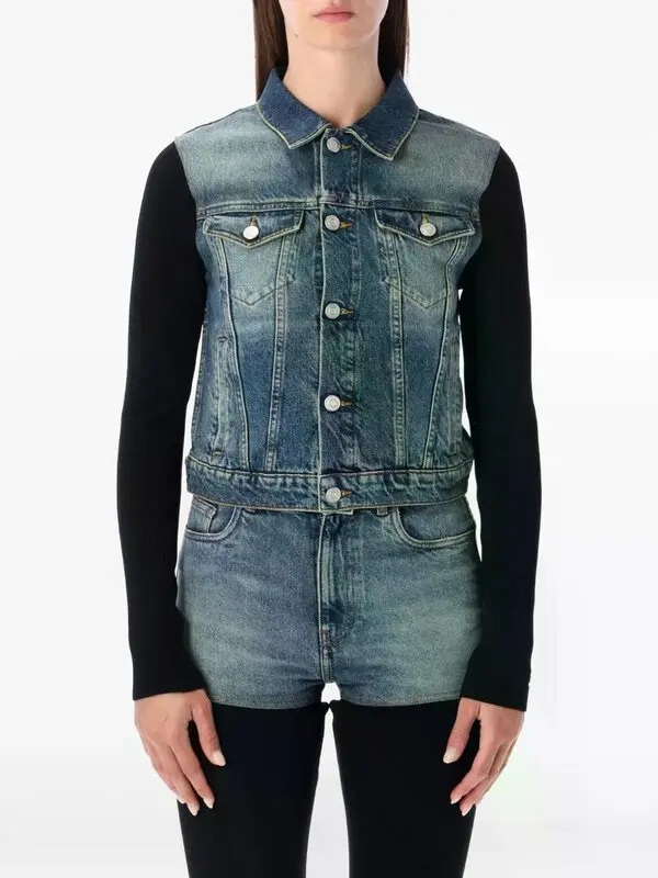 Coperni Ribbed Denim Jacket