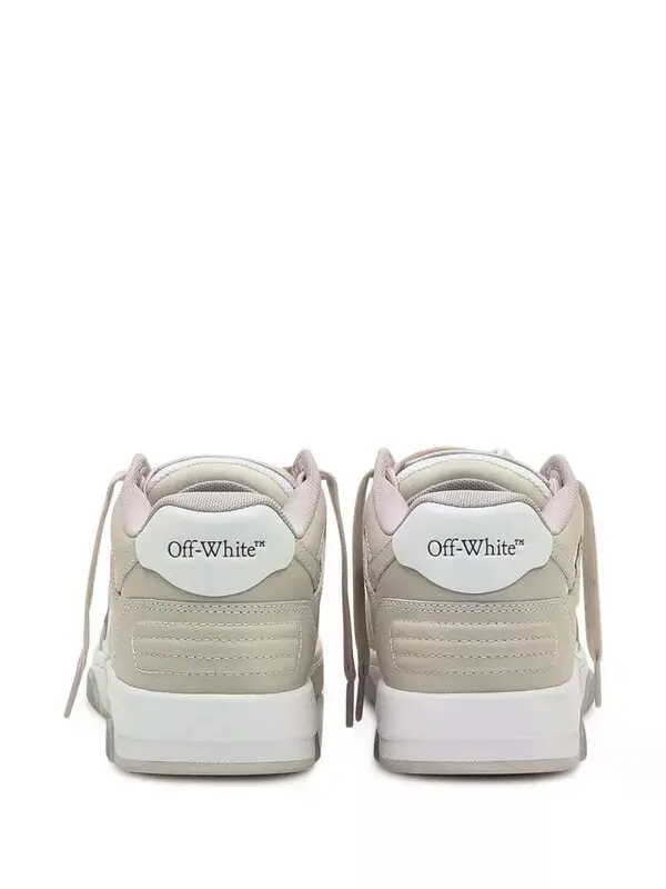Off-White Out Of Office" Leather Sneakers - Neutrals