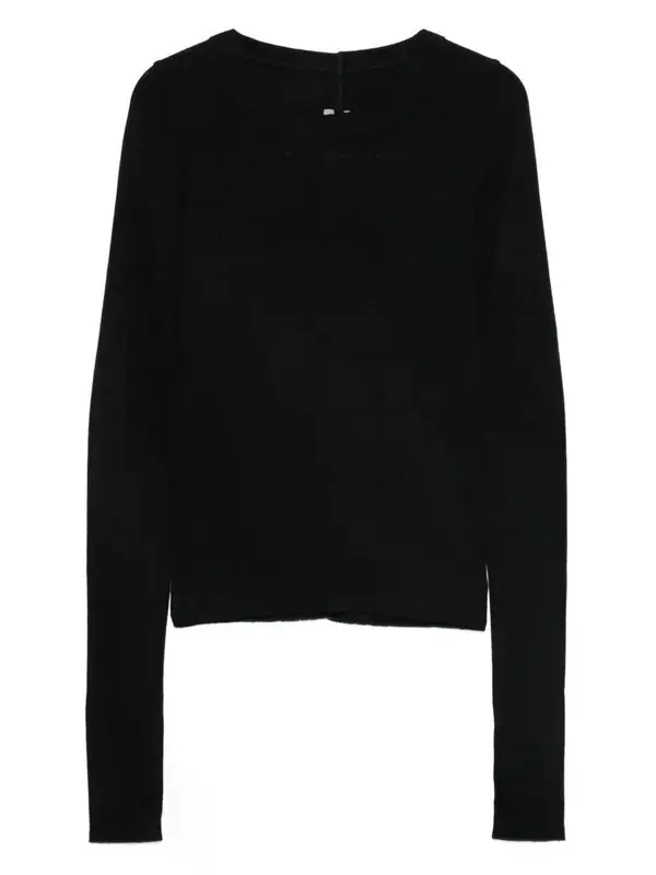Rick Owens Long-sleeve Top - Black