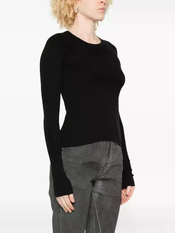 Rick Owens Long-sleeve Top - Black
