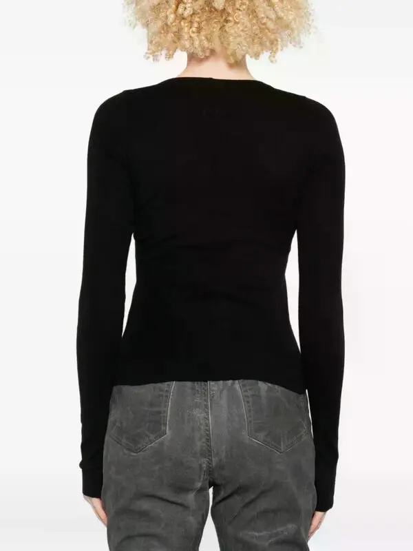Rick Owens Long-sleeve Top - Black