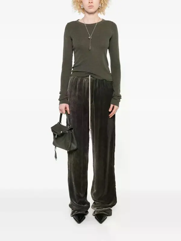 Rick Owens Long-sleeve Ribbed Top