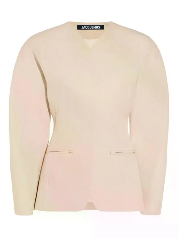 Jacquemus The Ovalo Fitted Jacket