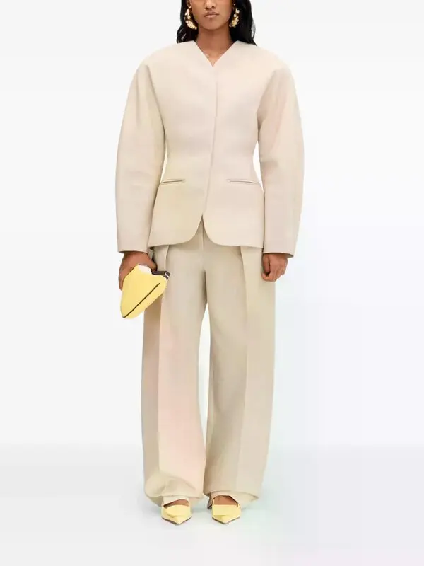 Jacquemus The Ovalo Fitted Jacket