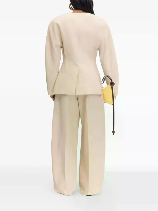 Jacquemus The Ovalo Fitted Jacket