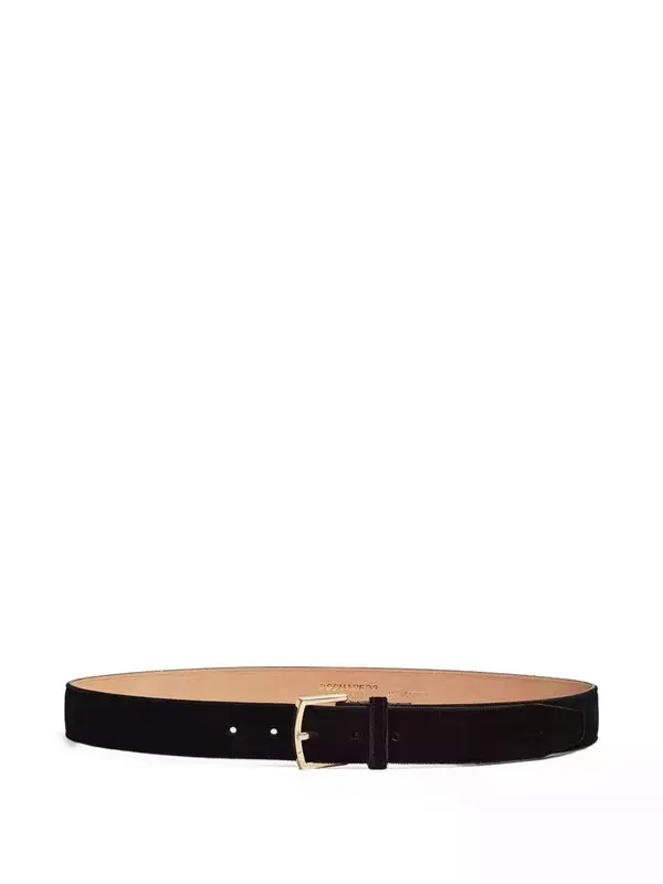 Dsquared2 Velvet Buckled Belt - Black