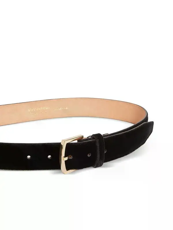 Dsquared2 Velvet Buckle Belt