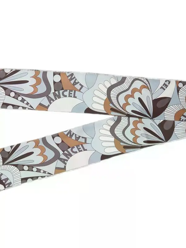 LANCEL Floral-motif Bandeau - Blue