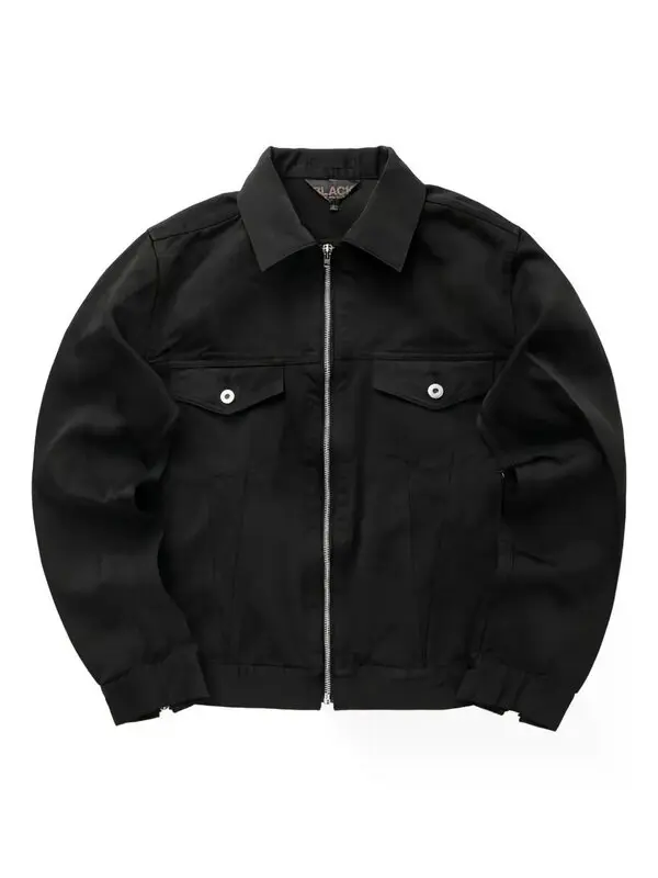 Comme Des Garçons Zip-fastening Shirt Jacket