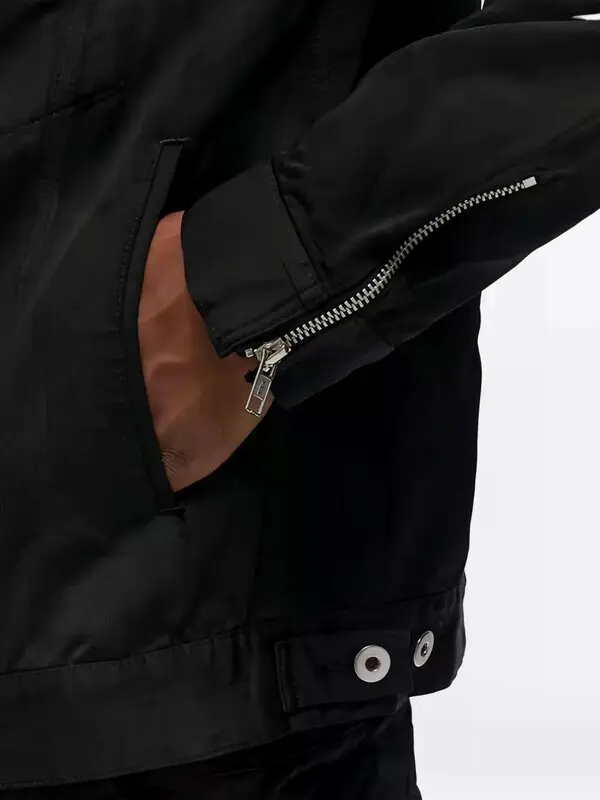 Comme Des Garçons Zip-fastening Shirt Jacket