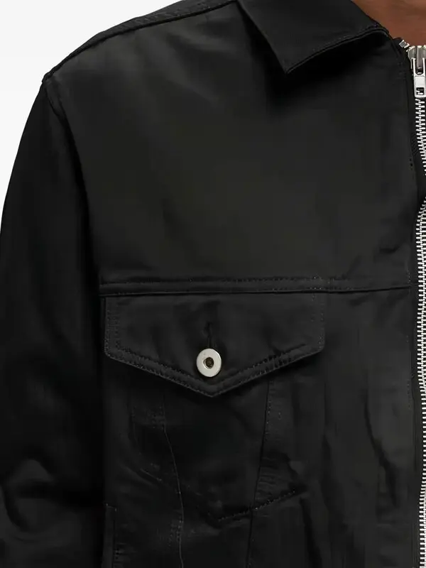 Comme Des Garçons Zip-fastening Shirt Jacket