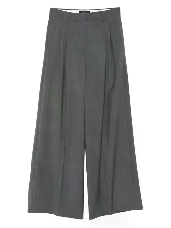 Max Mara Pleated Wide-leg Trousers