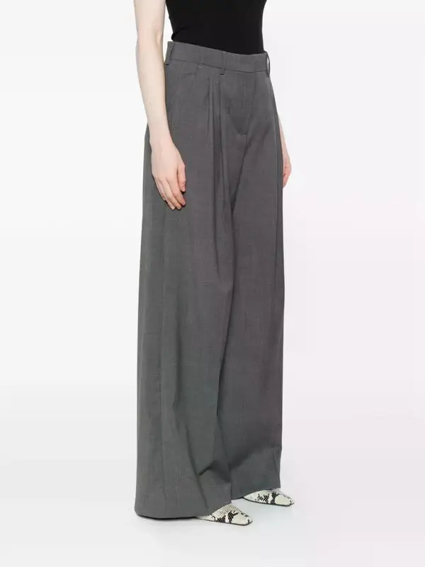 Max Mara Pleated Wide-leg Trousers