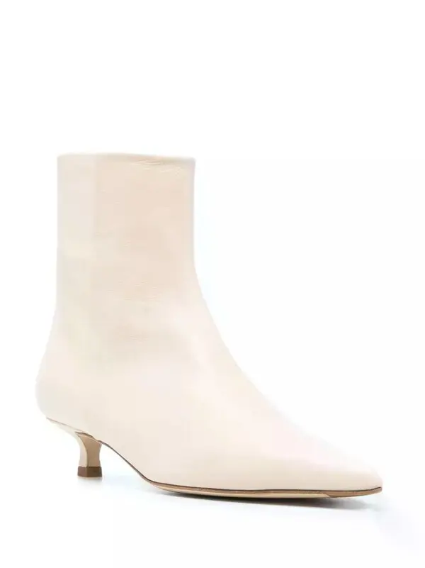 AeydĒ Side-zip Leather Ankle Boots