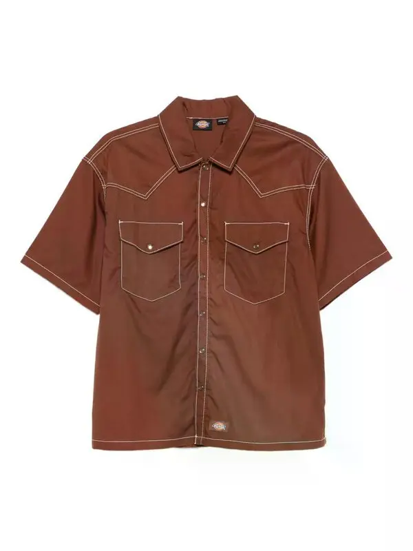 Dickies Logo-patch Shirt