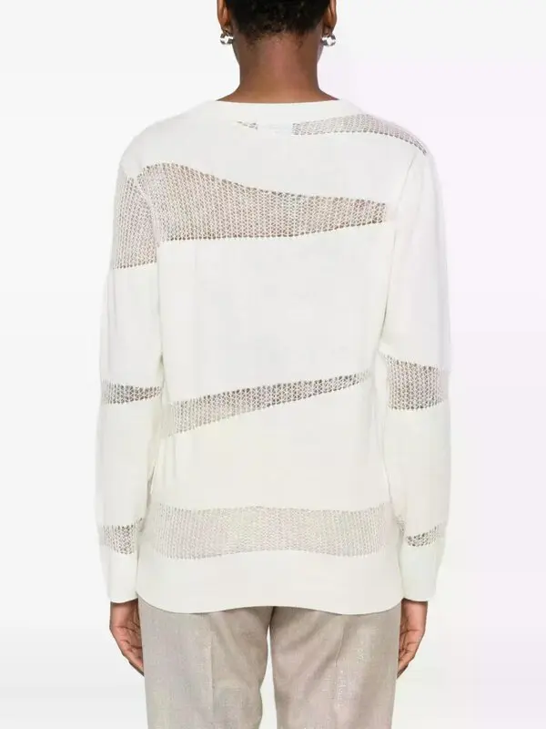 Fabiana Filippi Mesh-panel Sweater