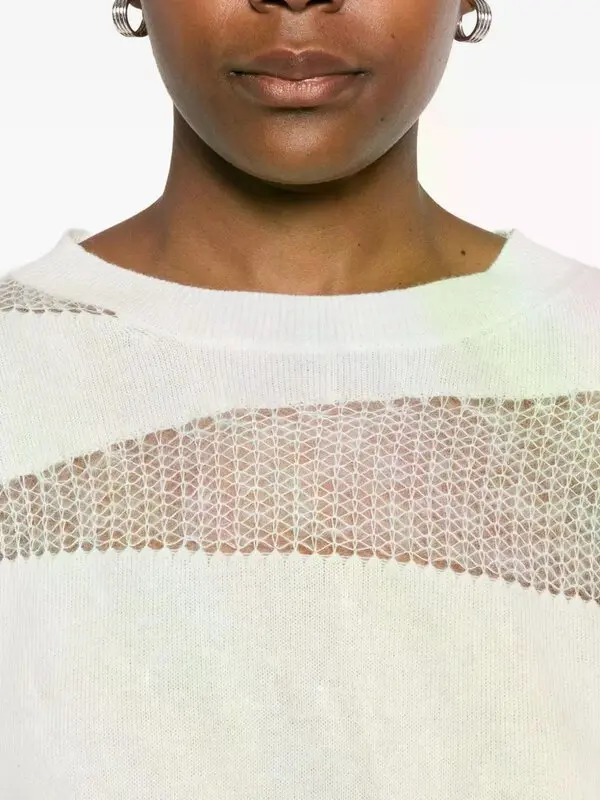 Fabiana Filippi Mesh-panel Sweater