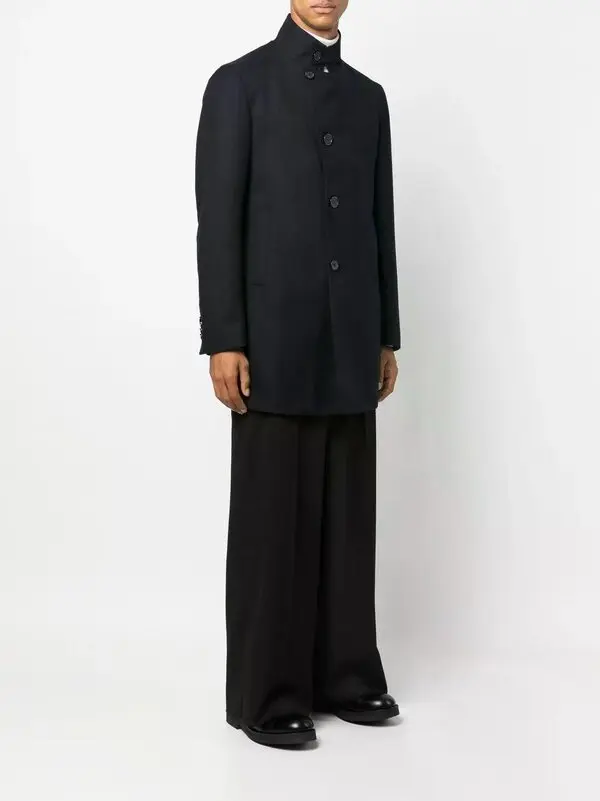 Tagliatore Asymmetric Button-fasten Coat
