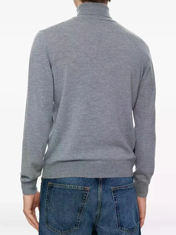 BARBA NAPOLI Turtleneck Wool Sweater