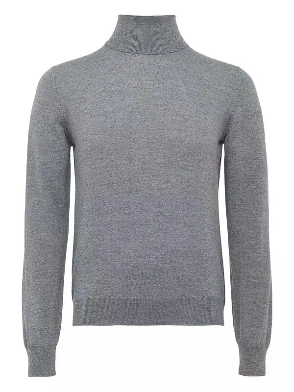 BARBA NAPOLI Turtleneck Wool Sweater