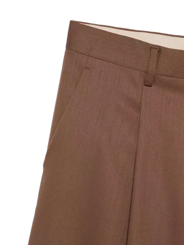 COSTUMEIN Pleated Straight-leg Trousers