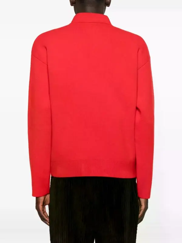 Jacquemus Pallone Knit Polo Shirt