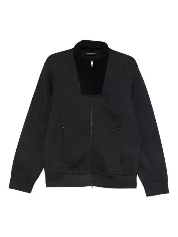 Emporio Armani Zip-front Panelled Jacket