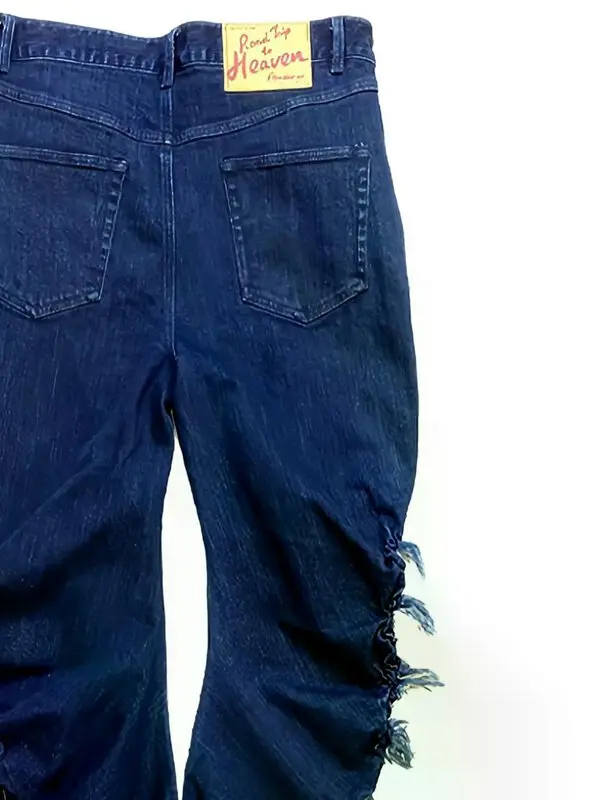 PONDER.ER Gaso Frayed-hem Jeans
