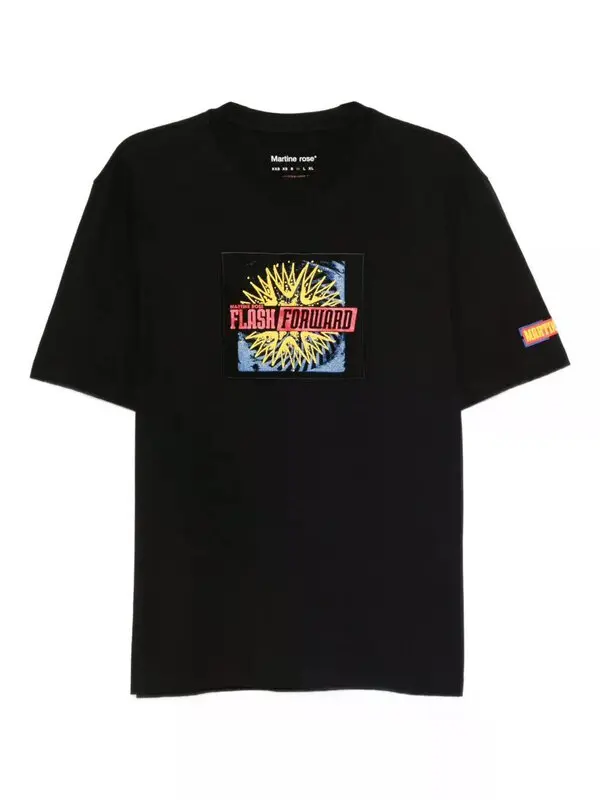 Martine Rose Graphic-print T-shirt - Black