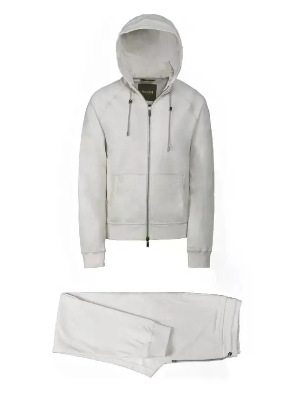MOORER Hooded Zip-up Tracksuit