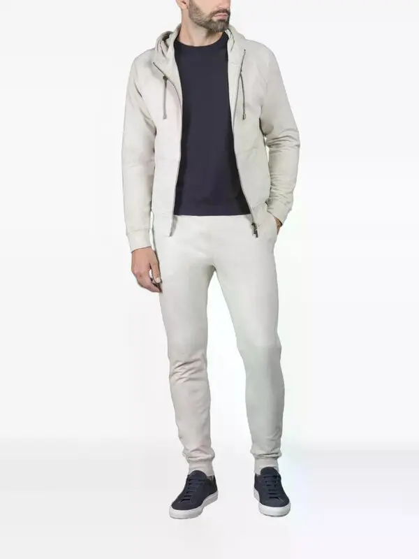 MOORER Hooded Zip-up Tracksuit