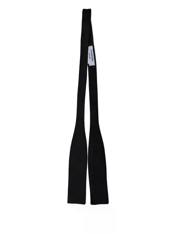 Thom Browne Silk Faille Bow Tie - Black