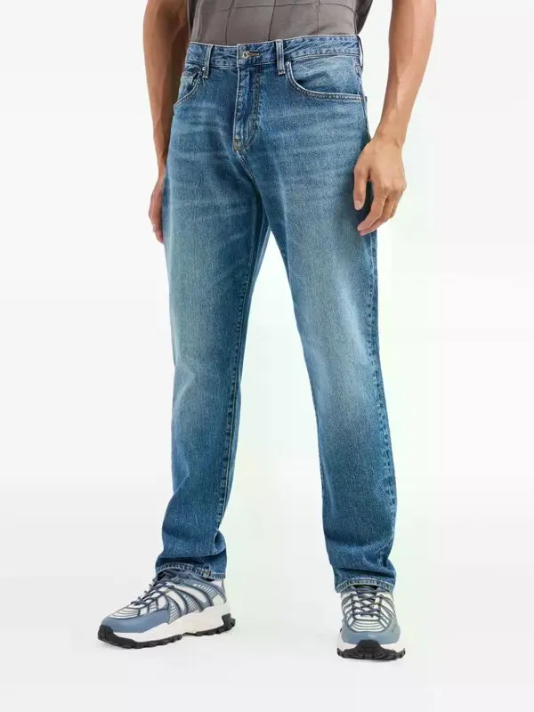 Armani Exchange Logo-patch Jeans