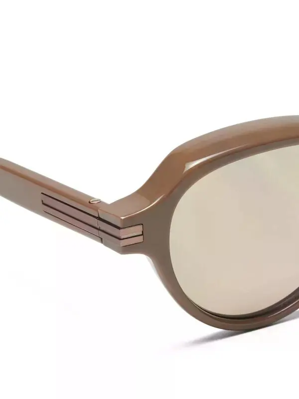 Zegna Pilot Frame Sunglasses